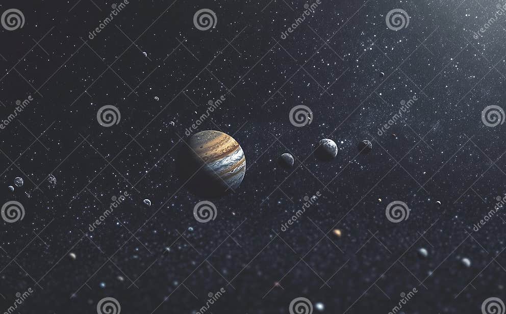 5K Sci-fi Visualization of the Solar System and All Planets. NASA ...