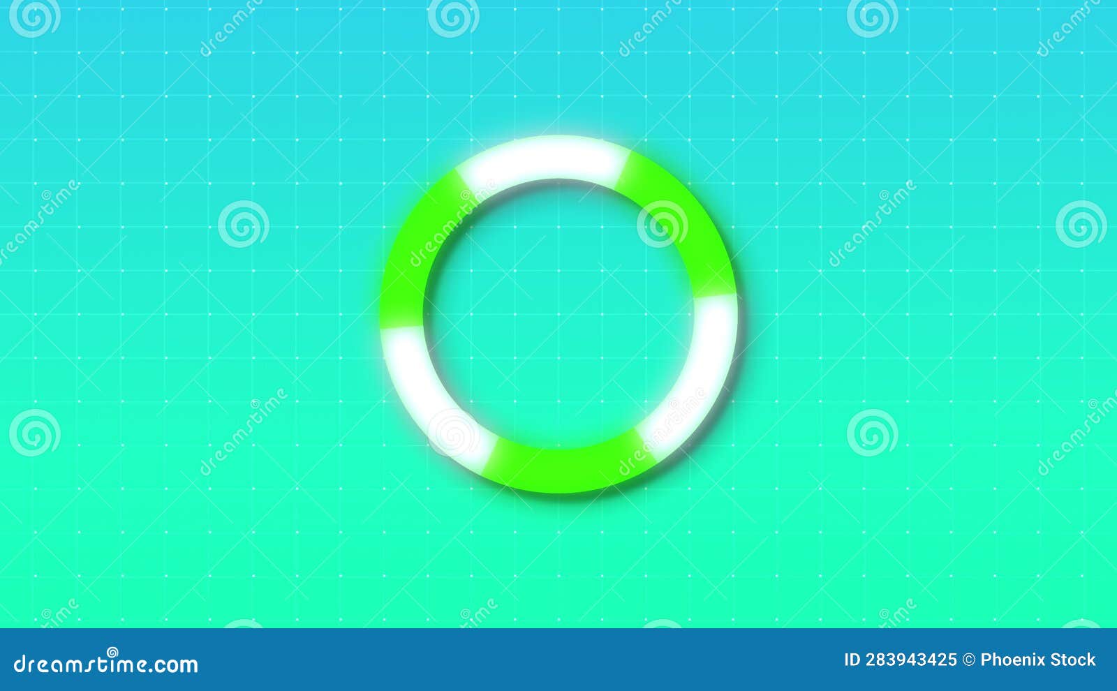 4K SIMPLE and CLEN LOADING ANIMATION with DIGITAL DOTS GRID Stock Video ...