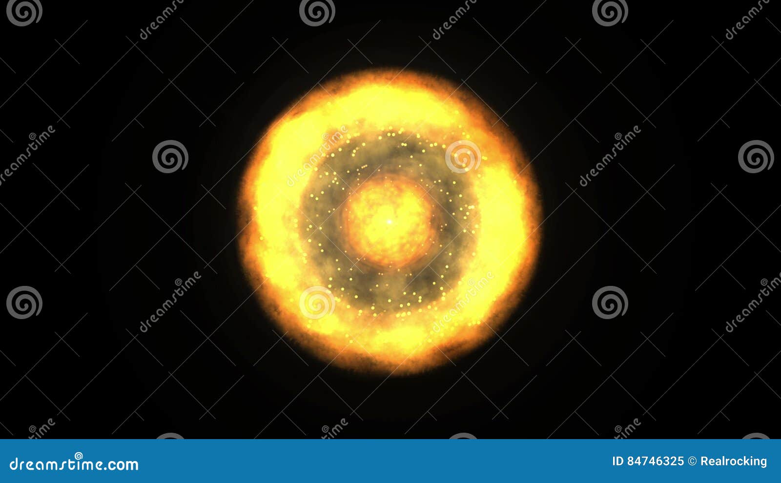 4k Solar Fireball Galaxy Explosion Space Power Energy Spectacular ...