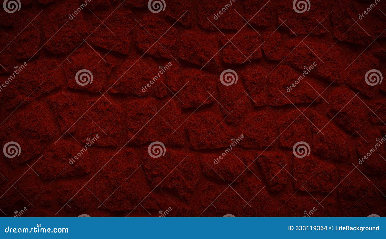 4K Stone Wall Texture with a Deep Red Gradient Overlay, Offering a Bold ...