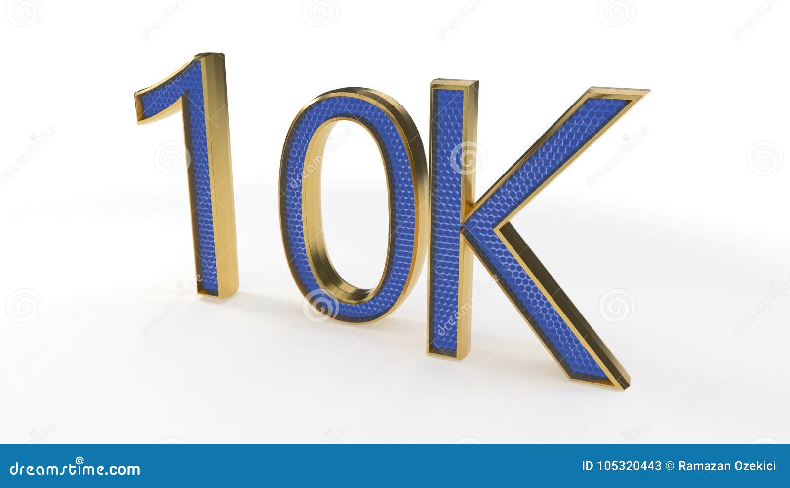 10K Symbols Writing Background Work, 3d Rendering Stock Illustration ...