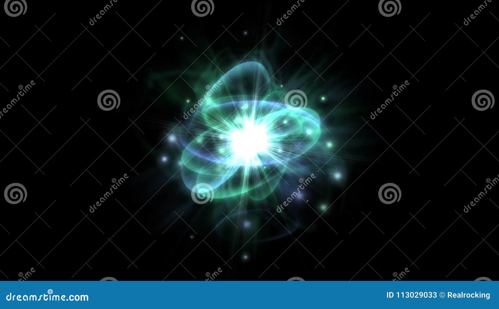 4k Tech Science Energy Radiation Rays Ripples Star Explosion,particle ...