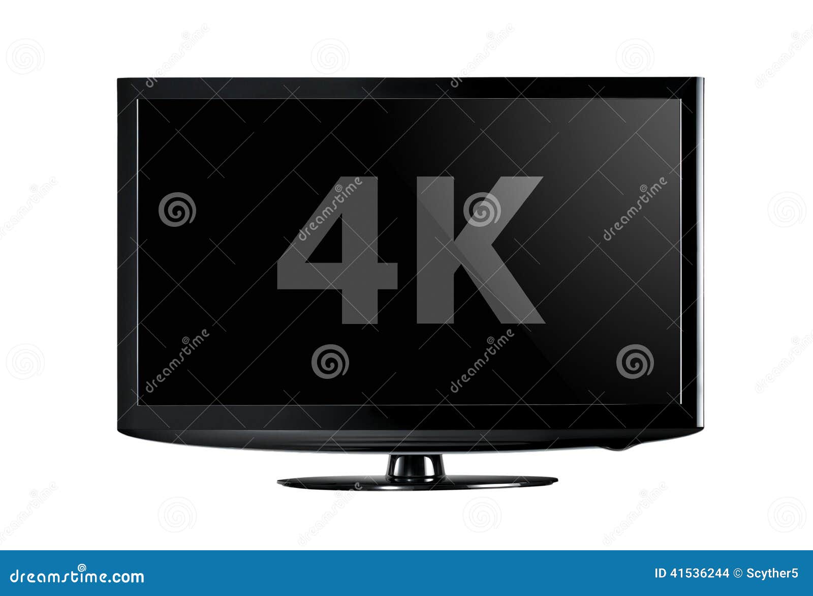 4K television display stock photo. Image of 2160p, inch - 41536244