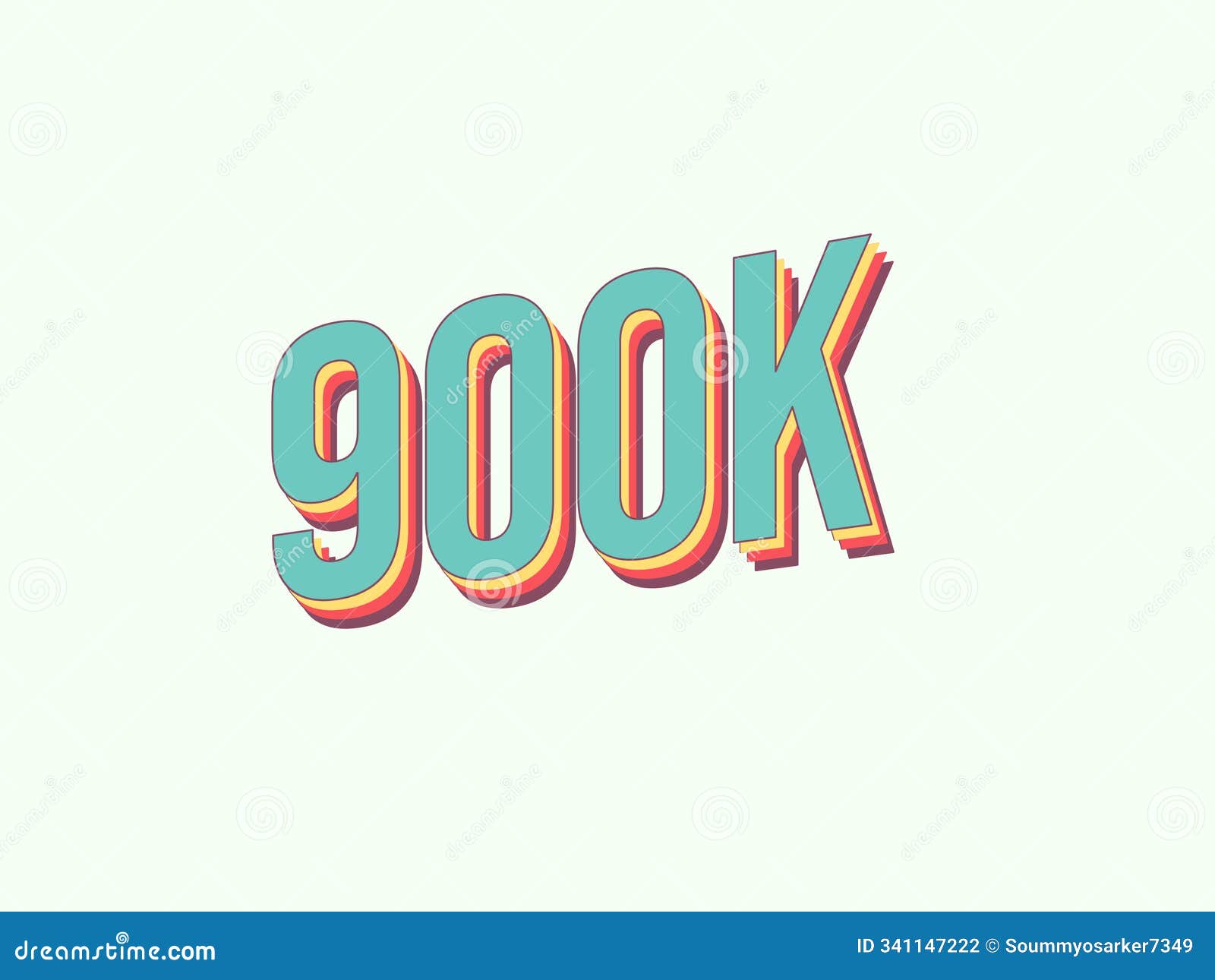 Thank You 8K Subscribers, 8000 Subscribers Celebration Modern Colorful ...
