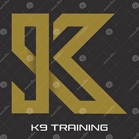 K9 Training Logo. Vector Illustration. Stock Vector - Illustration of ...
