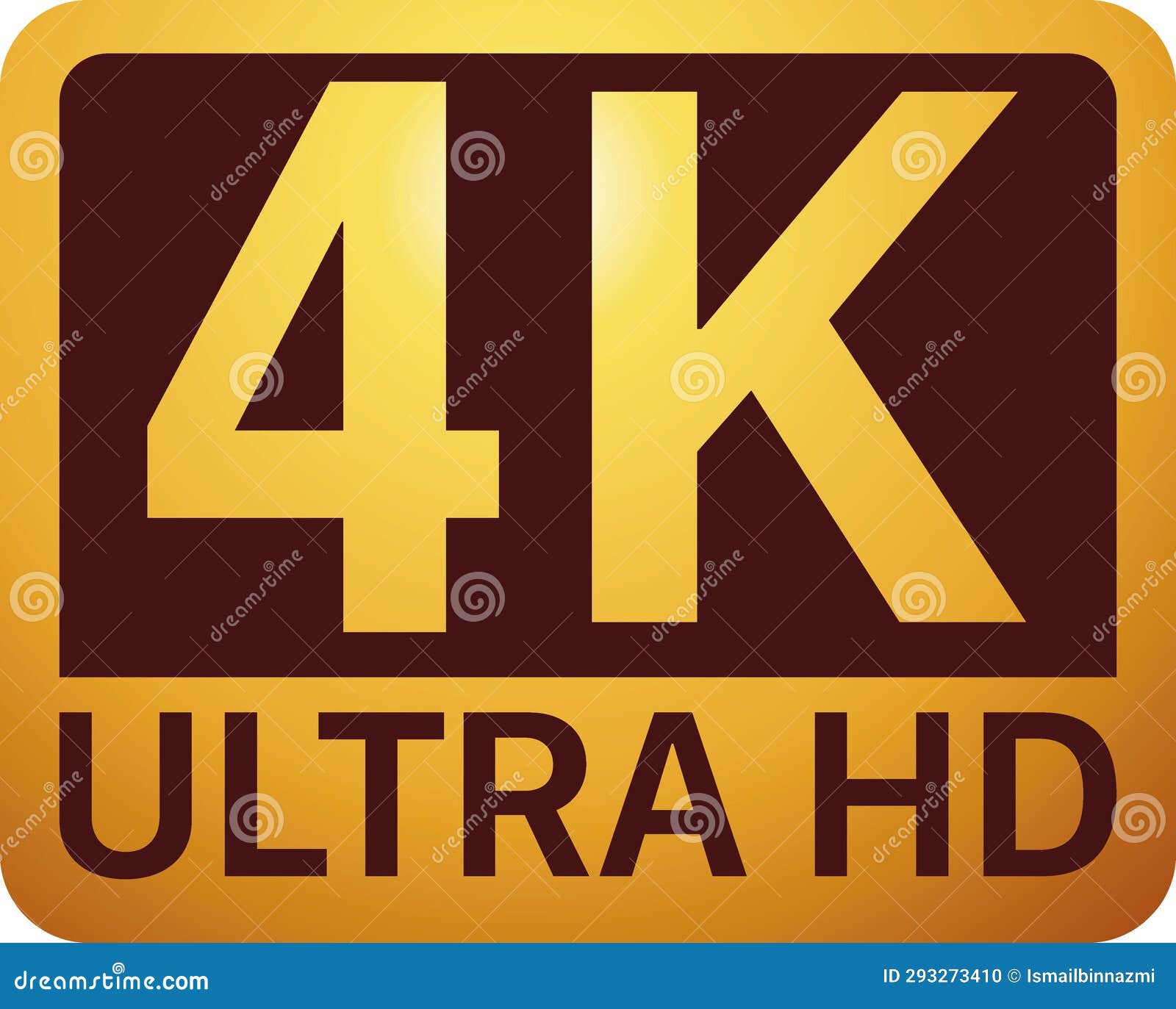 (4K ULTRA HD Sign on White Background [Converted].eps Stock Photo ...