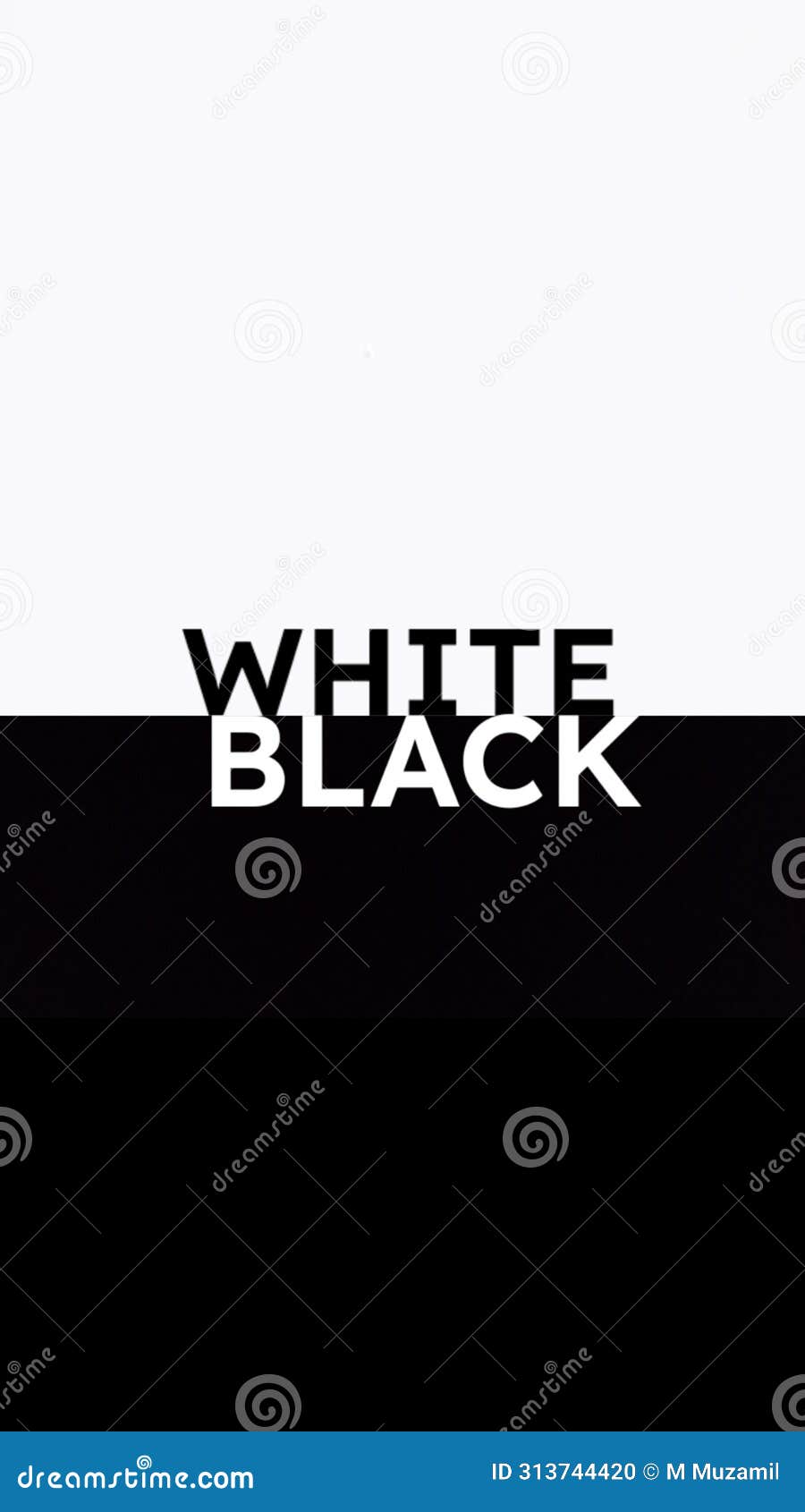 Vertical Half Screen Black and White Wallpaper Stock Photo - Image of ...