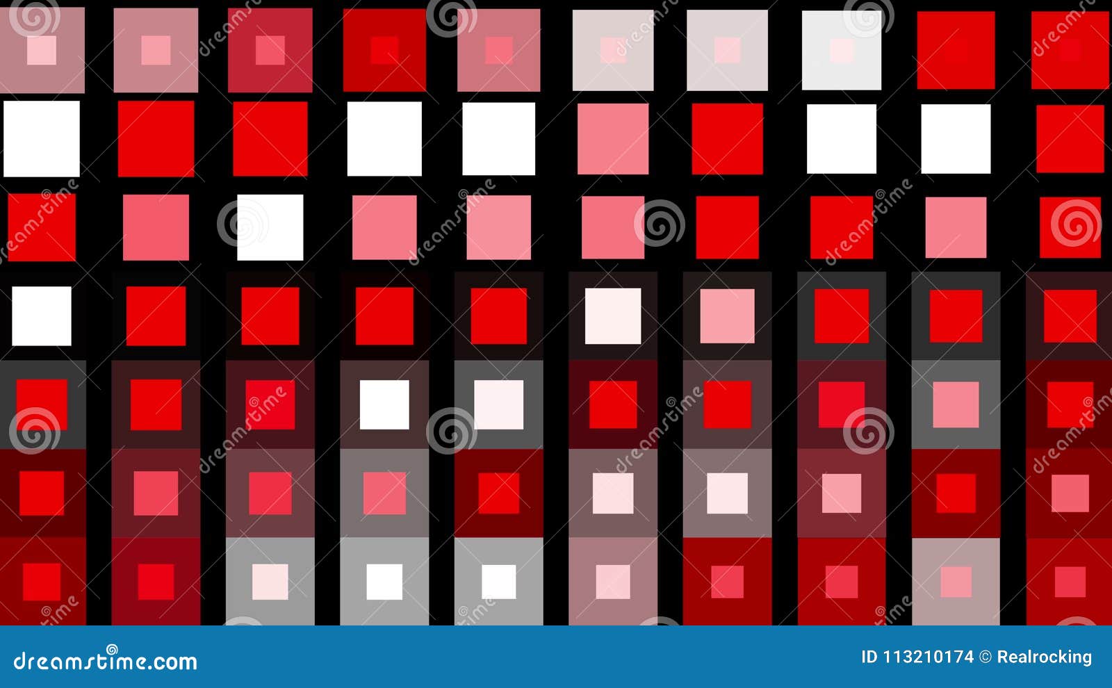 4k Vj Square Neon Light Array Matrix Background&cube Big Data Database ...
