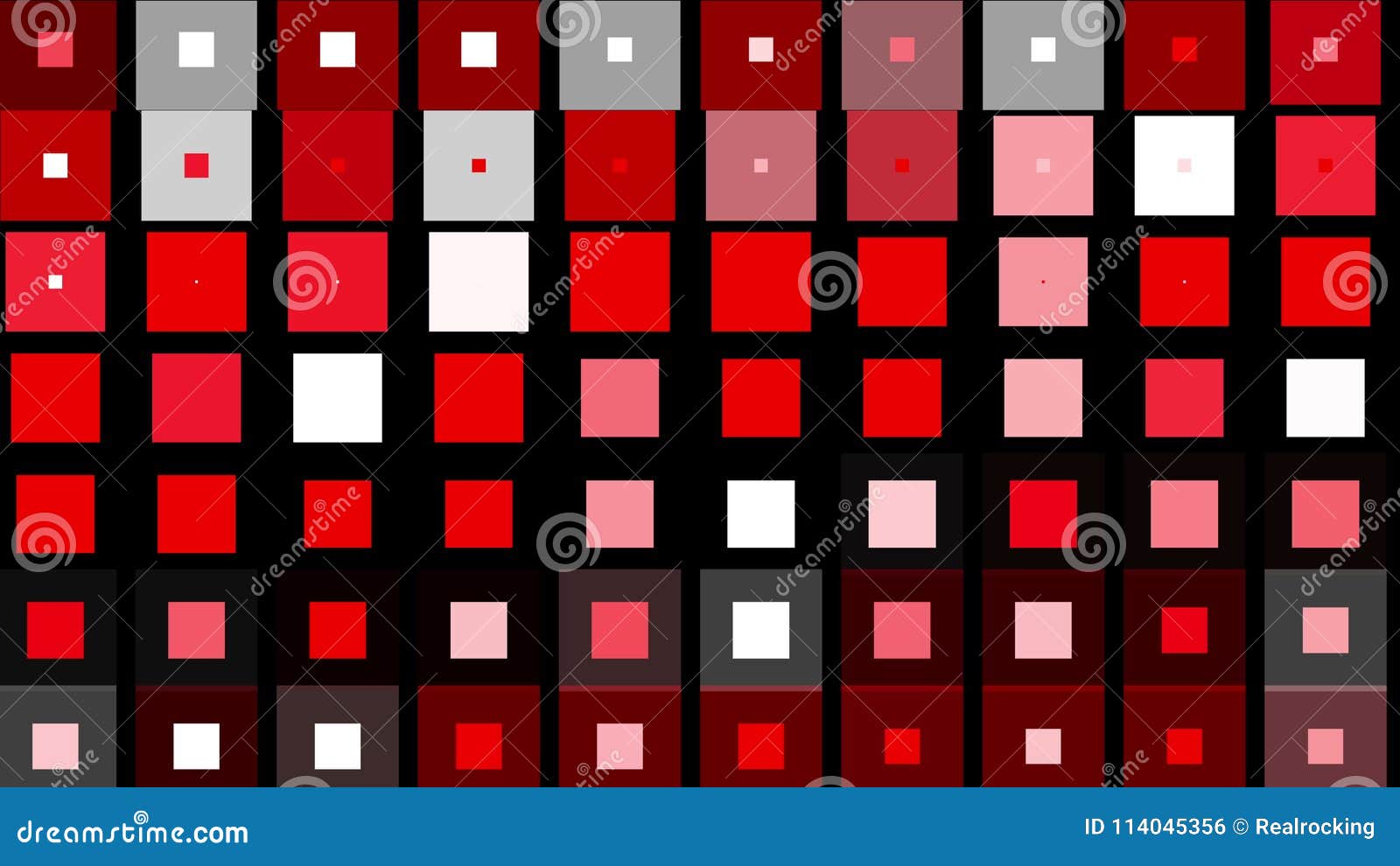 4k Vj Square Neon Light Array Matrix Background&cube Big Data Database ...