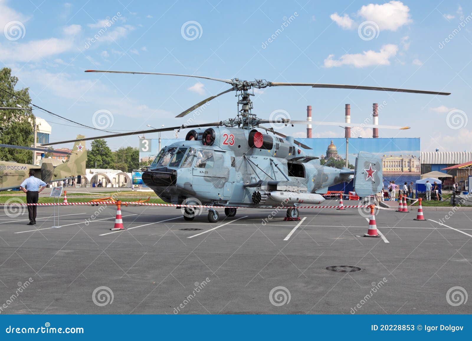 KA-29 helicopter editorial stock photo. Image of aircraft - 20228853