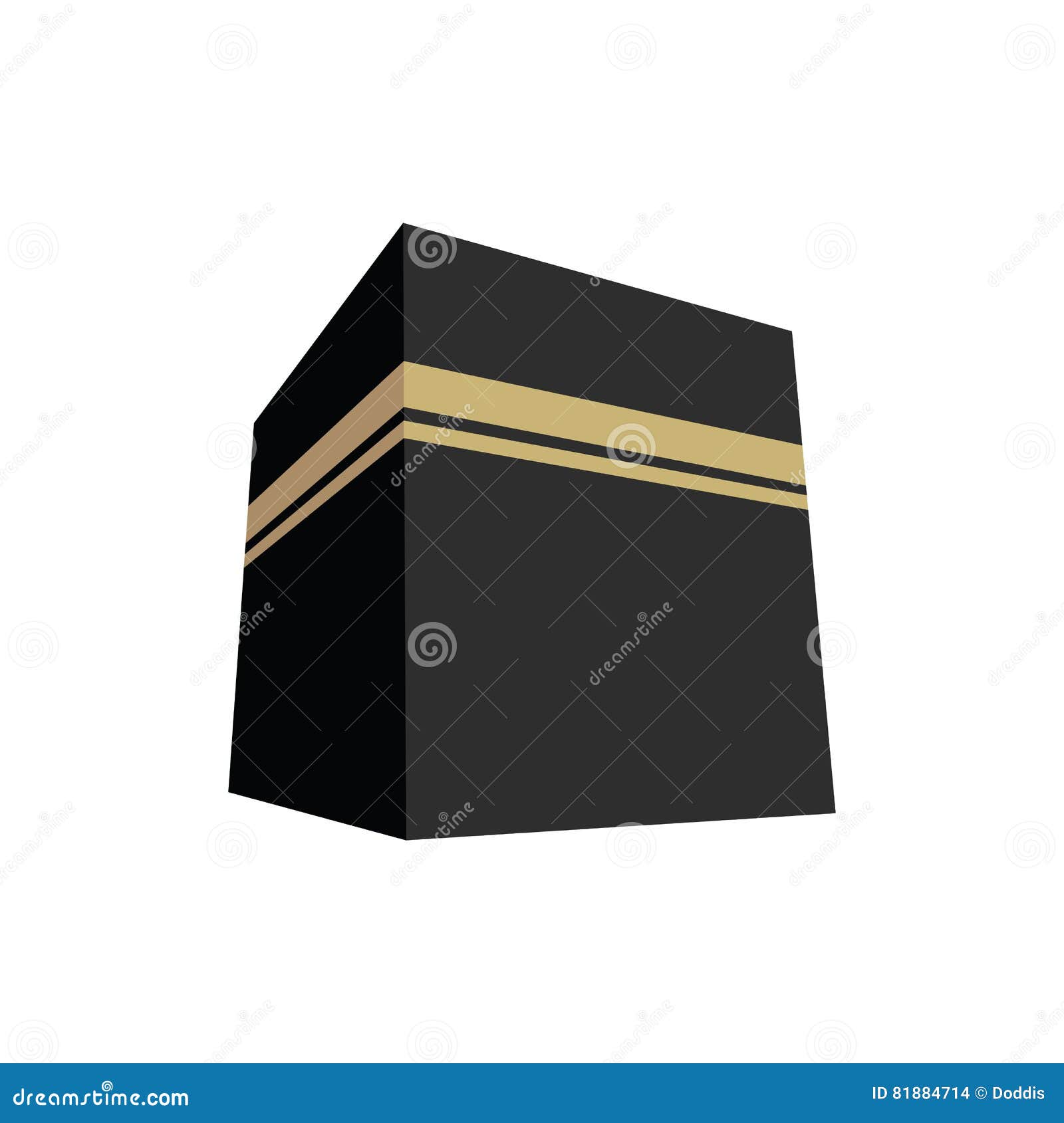 Kaaba Vector Illustration Icon | CartoonDealer.com #146164293