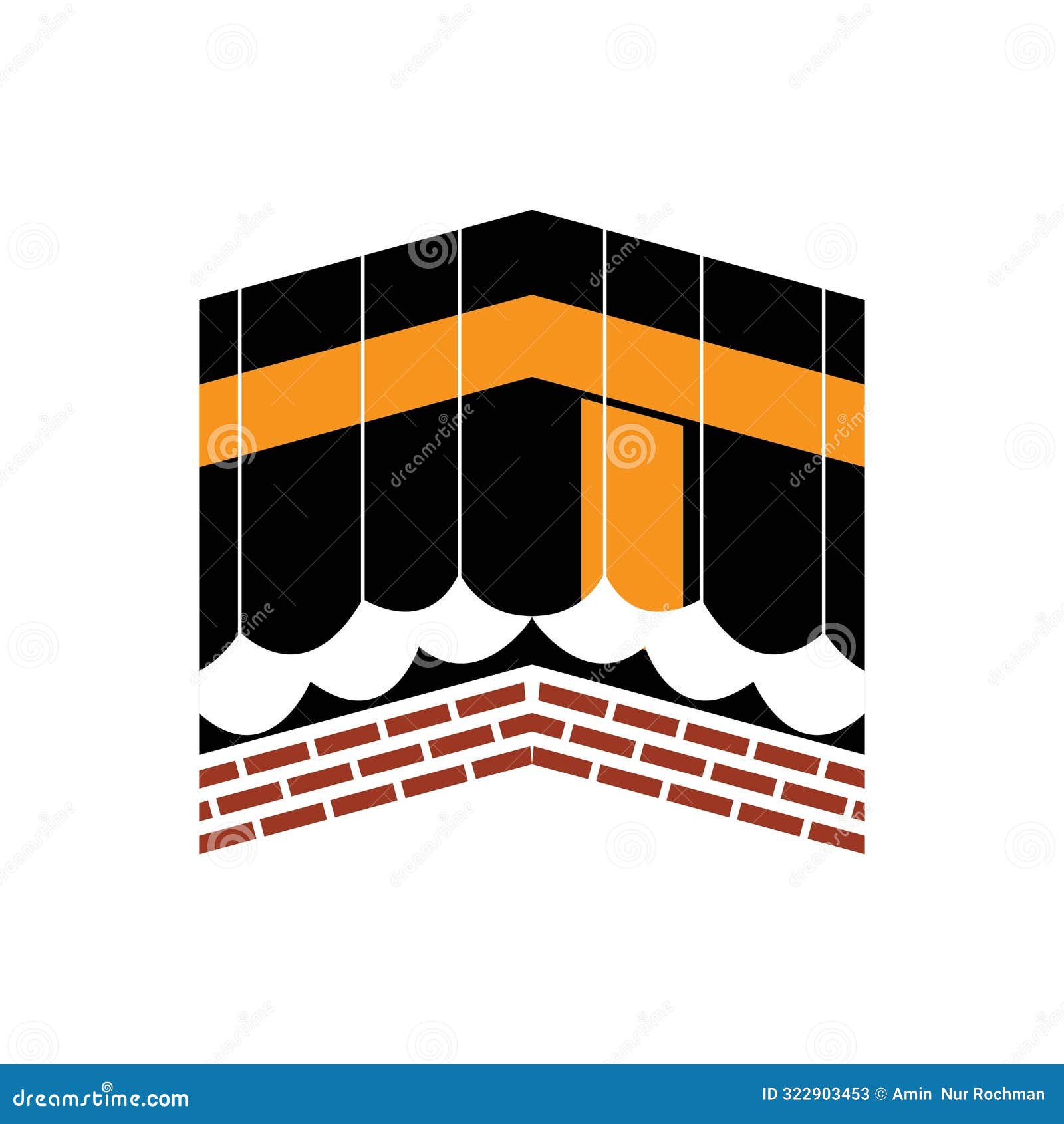 Kaabah Icon Design, Mecca Ka Bah. Vector Illustration for Islamic Event ... Kaabah Icon Design, Mecca Ka Bah. Vector Illustration for Islamic Event ...