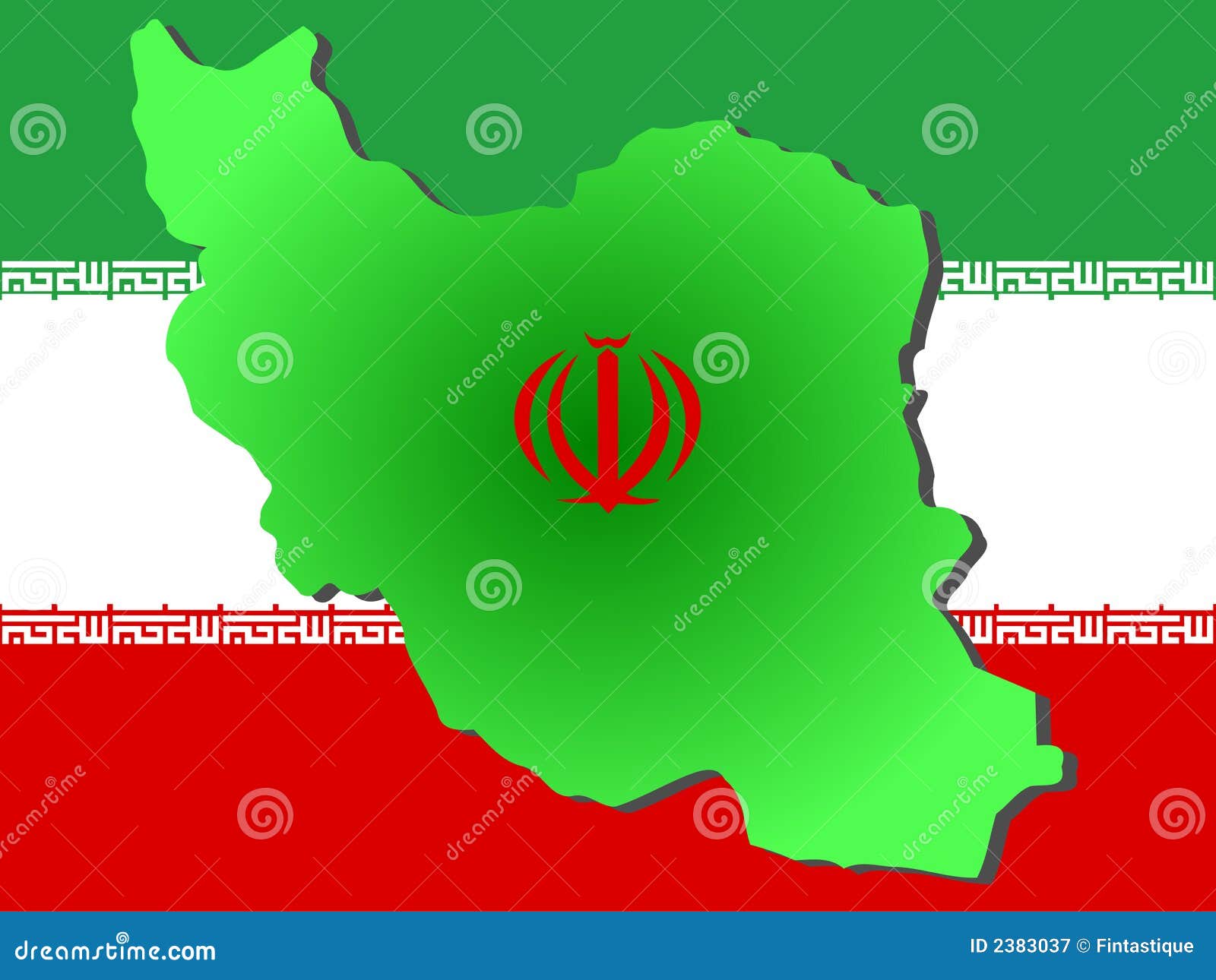 Kaart van Iran vector illustratie. Illustration of azië - 2383037