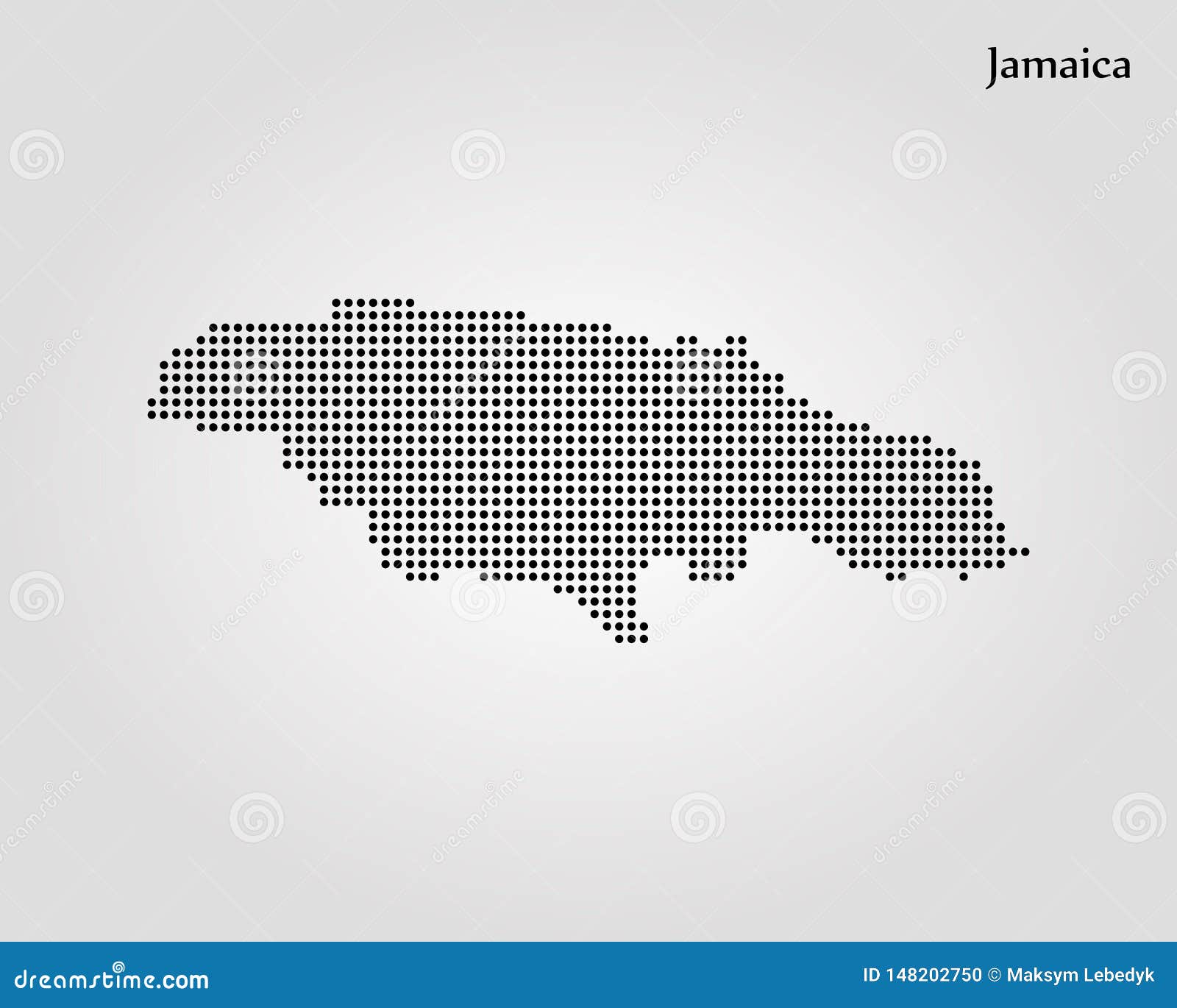 Kaart Van Jama?ca Vector Illustratie De Kaart Van De Wereld Stock ...