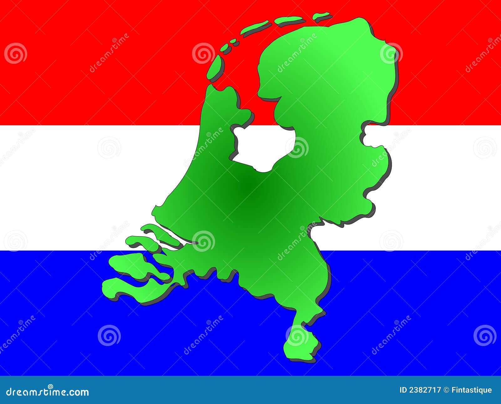 Kaart van Nederland vector illustratie. Illustration of nederlands ...