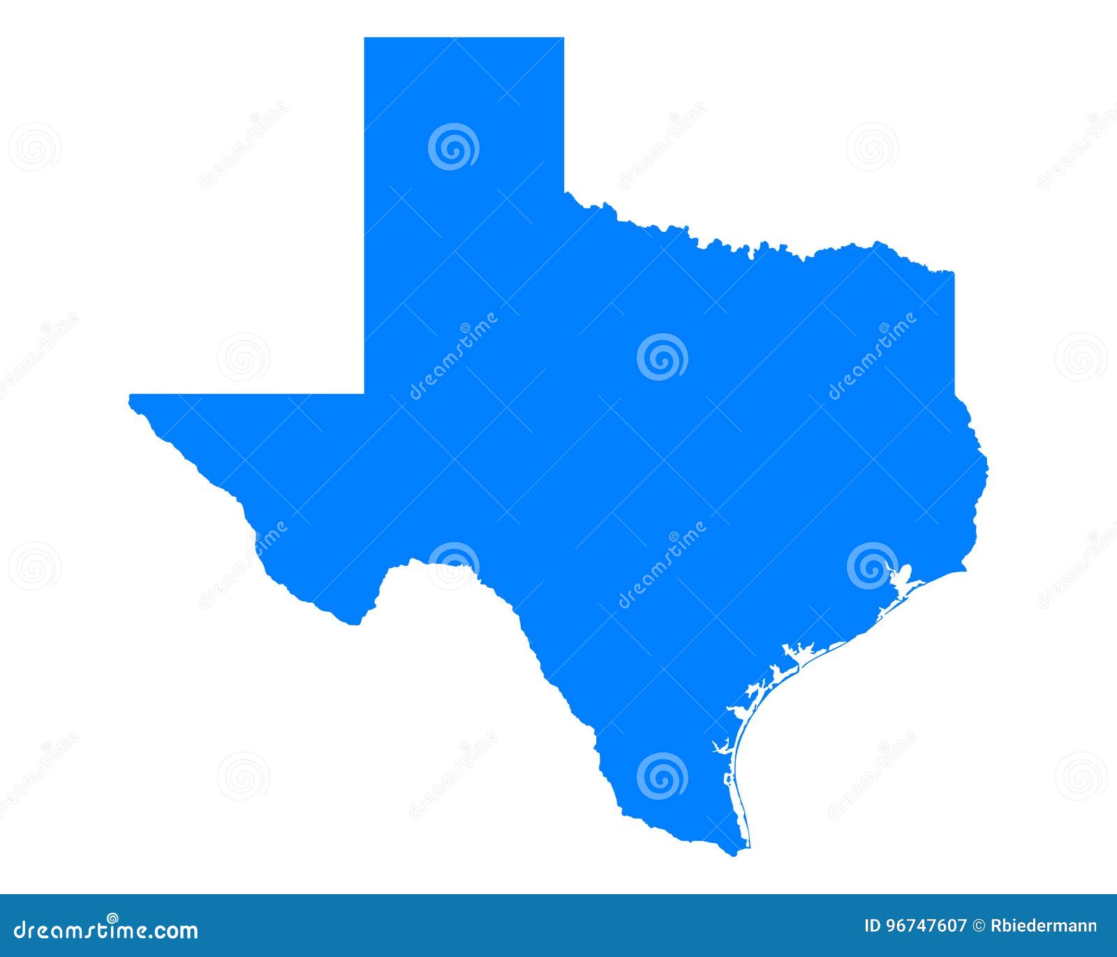 Kaart van Texas vector illustratie. Illustration of kaart - 96747607