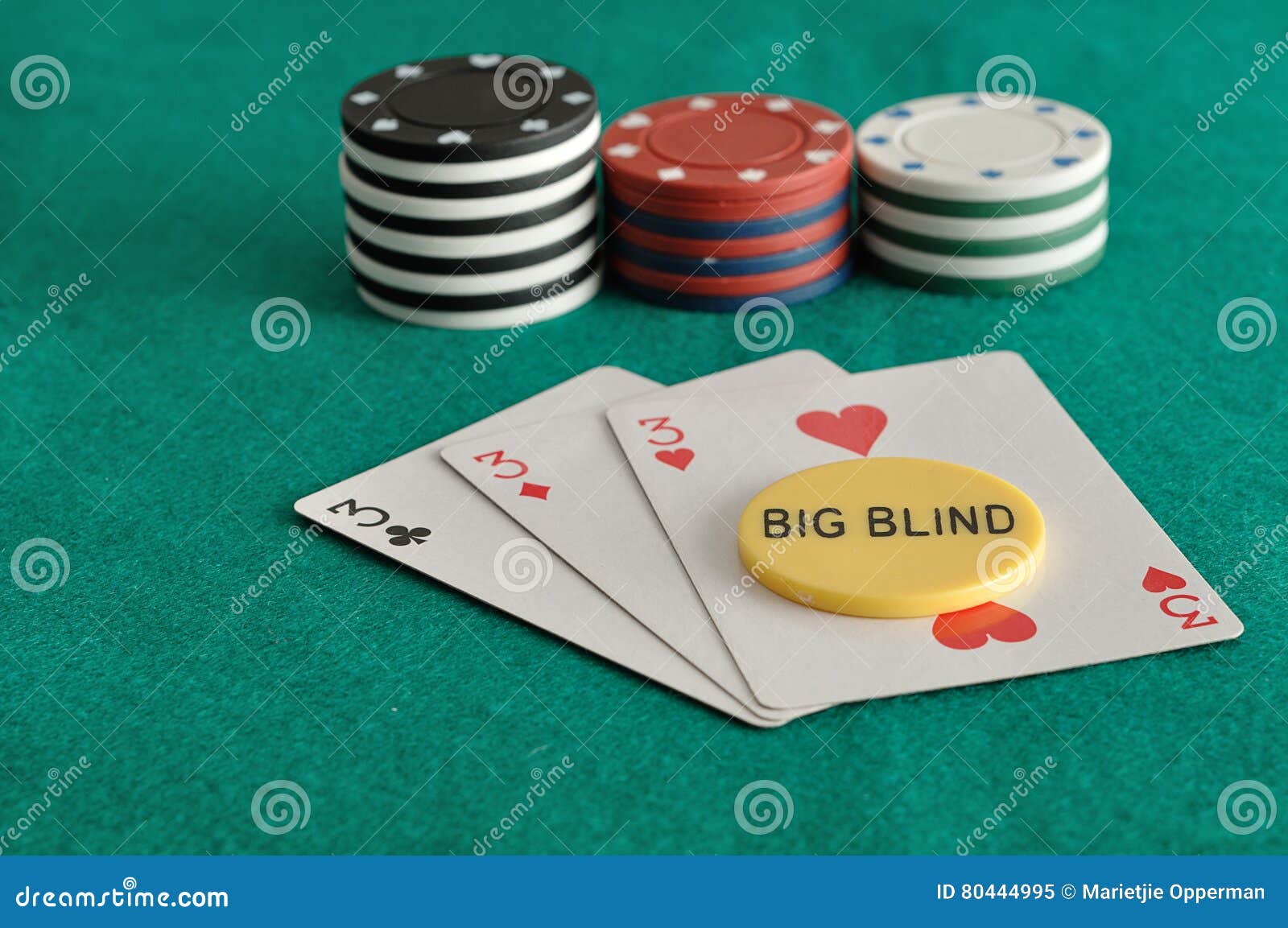 Kaarten Met Pookspaanders En Grote Blinde Spaander Stock Afbeelding ...