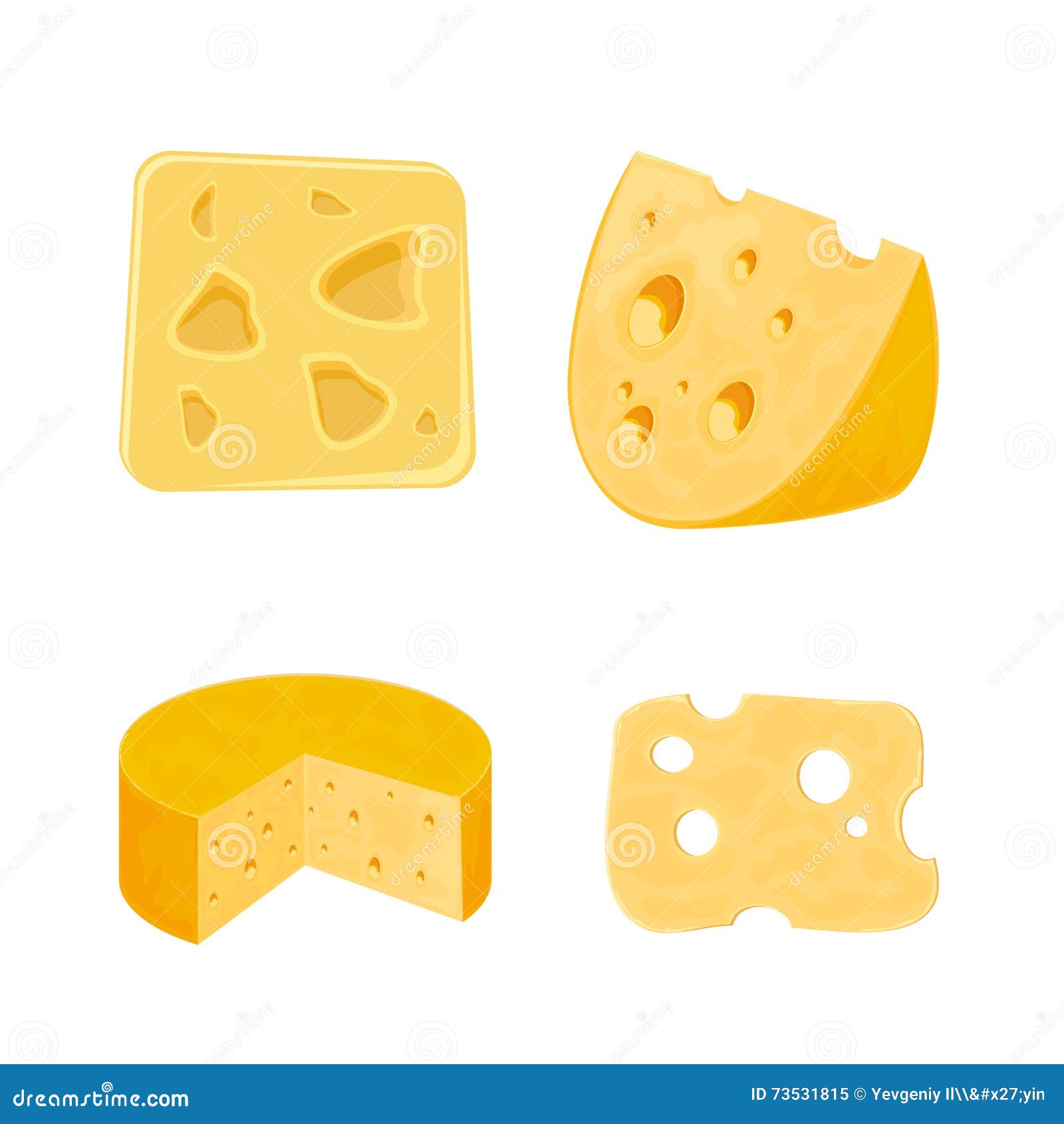 Kaas vector illustratie. Illustration of vers, voedsel - 73531815