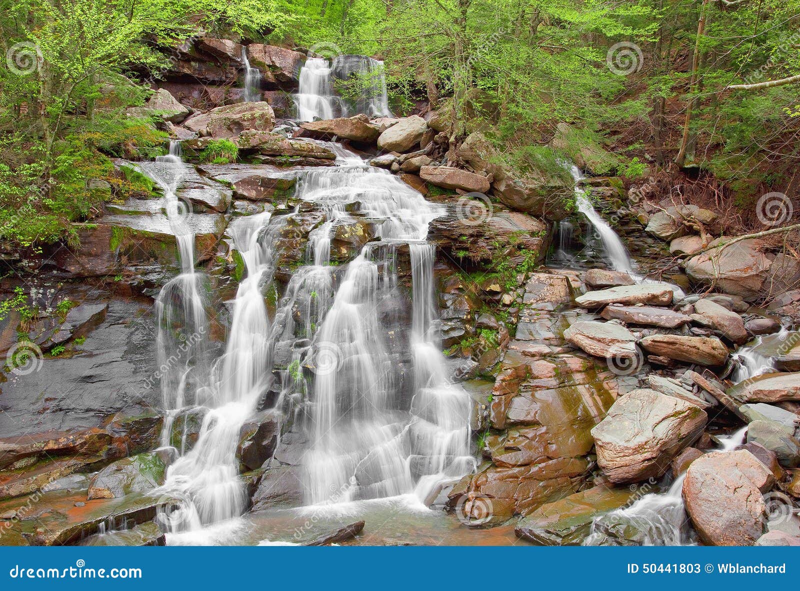 Kaaterskill Falls stock image. Image of plotterkill, preserve - 50441803