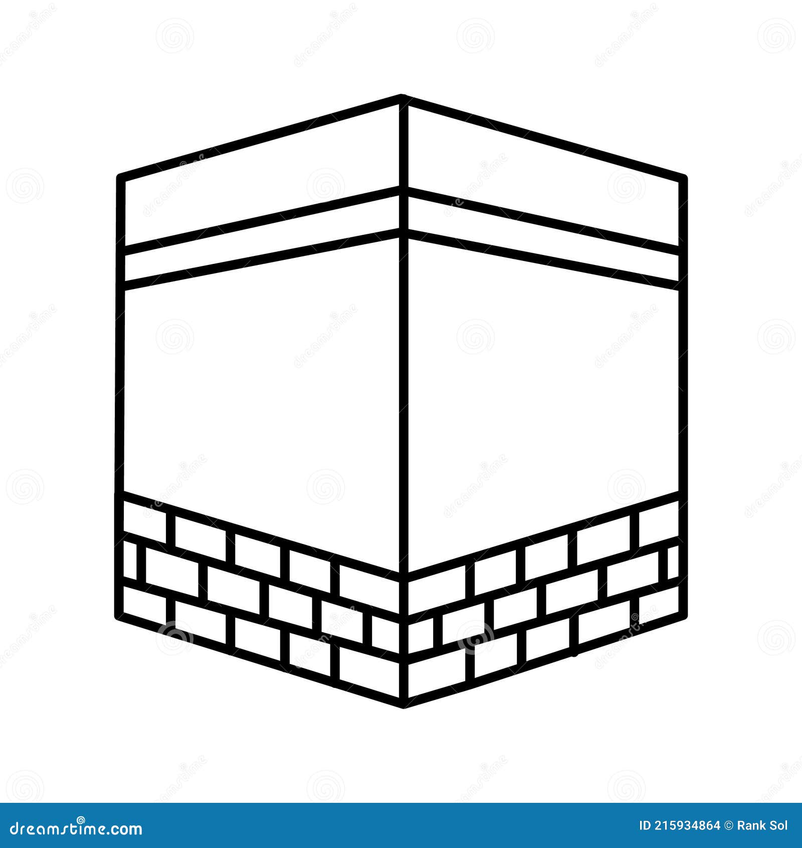 Makka Icon. Doodle Hand Drawn Or Outline Icon Style Vector Illustration ...