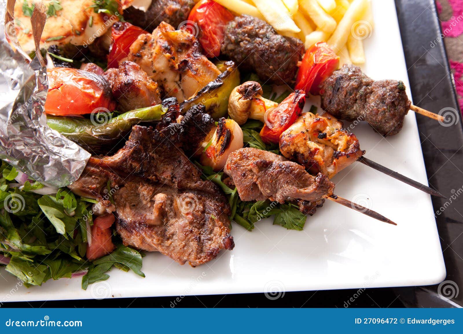 Kabab stock photo. Image of food, celebrate, chutney - 27096472