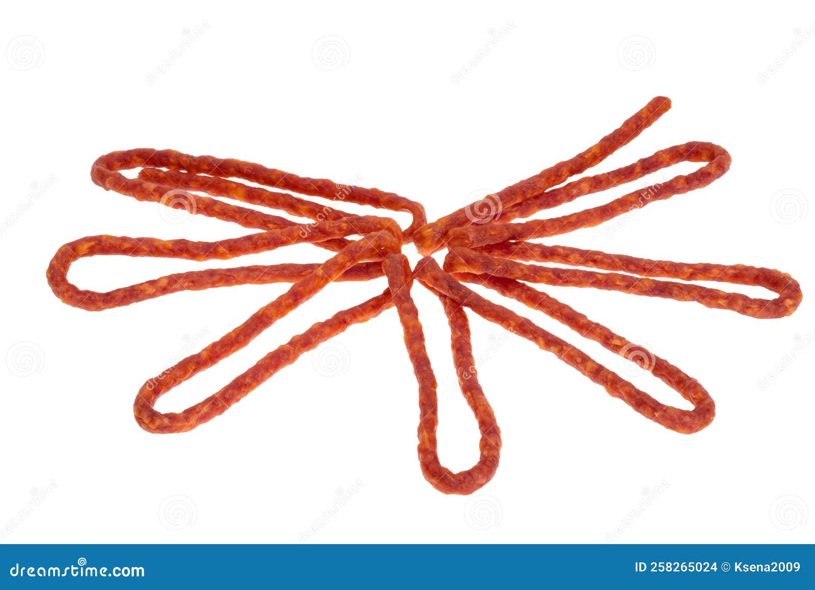 Kabanos Meat Products Isolated Stock Photo - Image of thin, poland ...