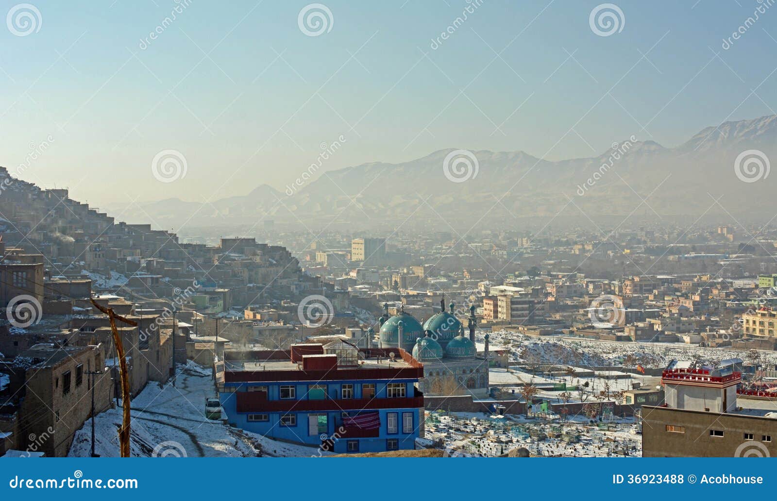 Kaboul, Afghanistan photo stock. Image du serré, asie - 36923488
