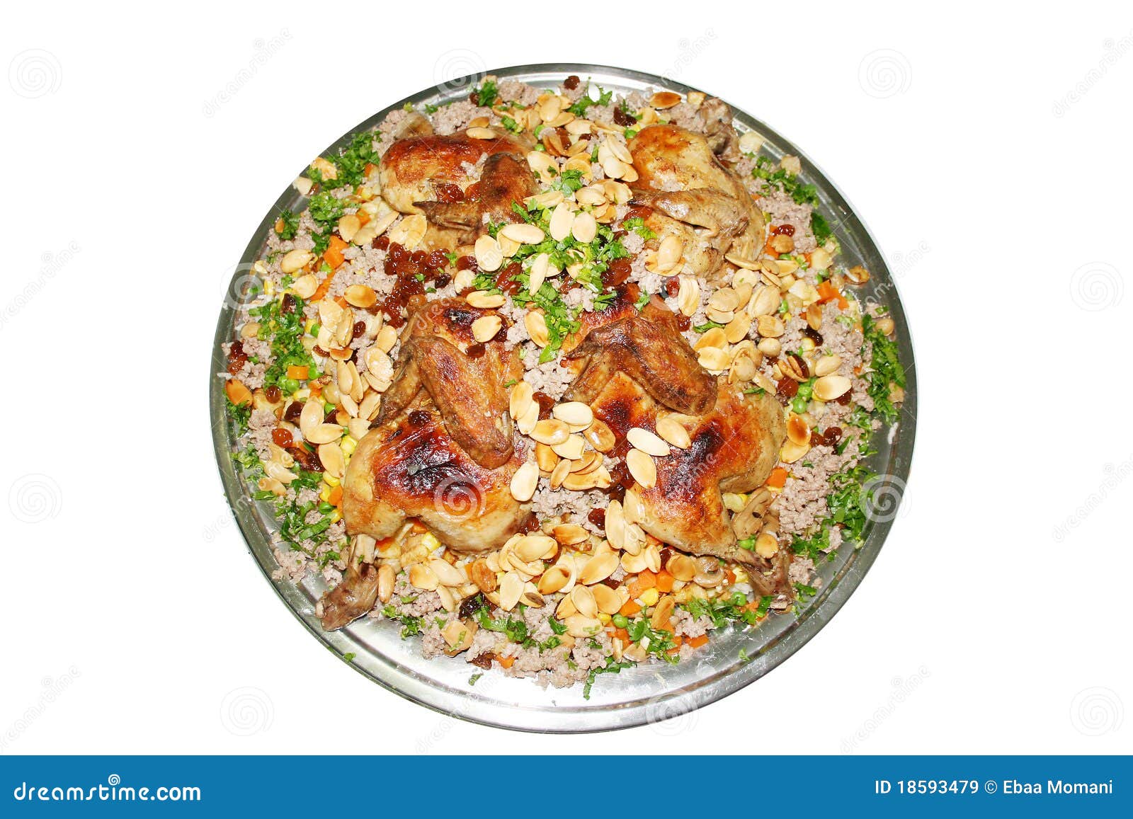 Kapsa Chicken Rice Recipe Stock Image | CartoonDealer.com #68262187