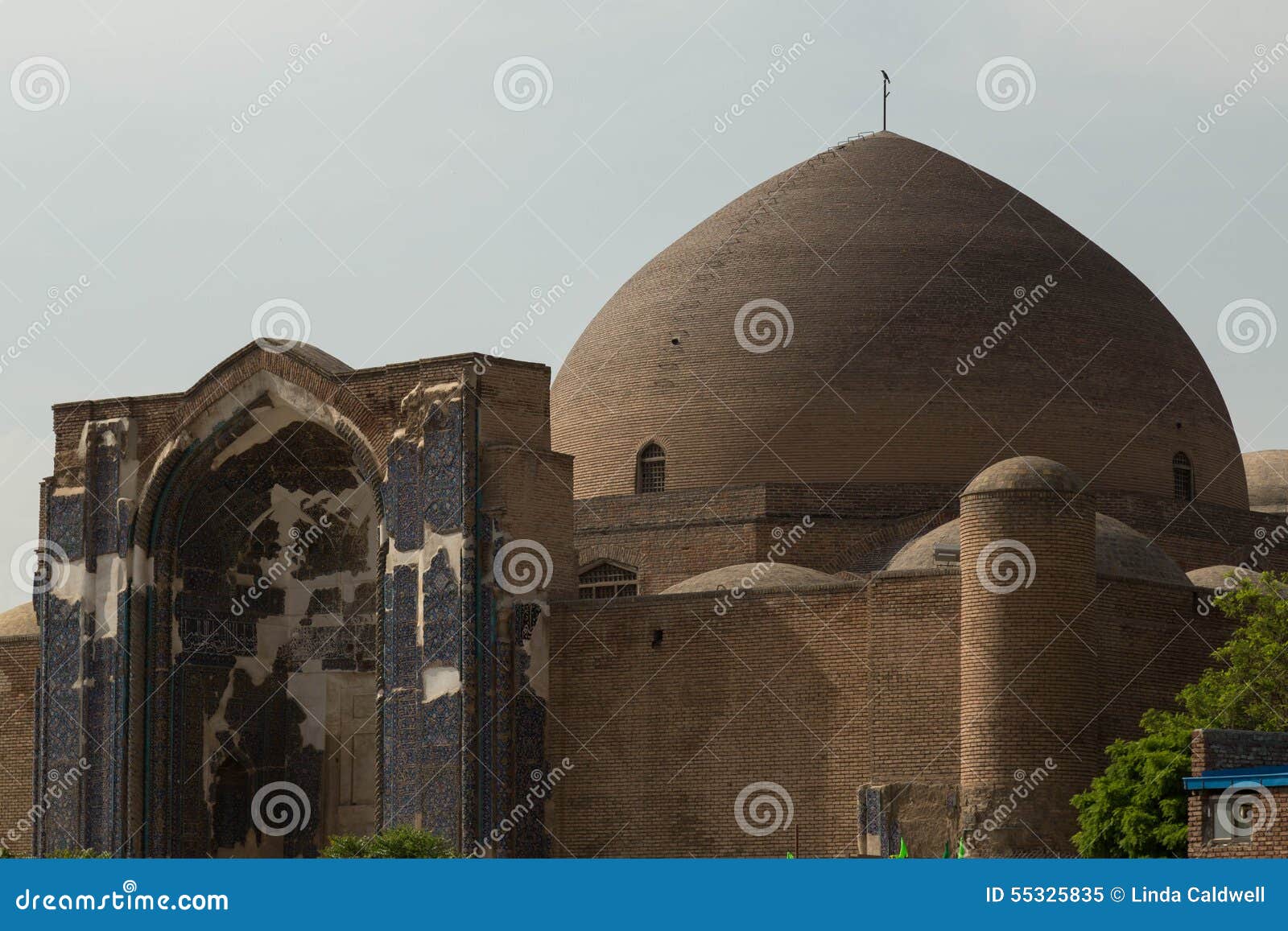 Kabud mosque stock image. Image of tabriz, buildings - 55325835