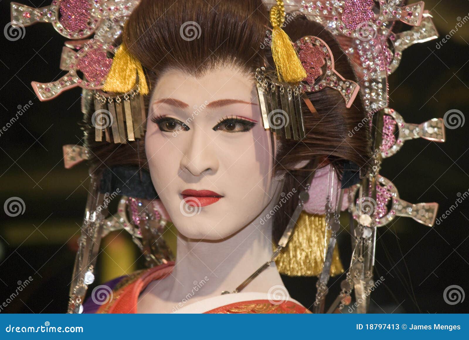 Kabuki Theater Makeup Female