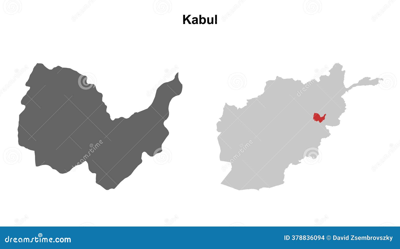 Kabul Outline Map Cartoon Vector | CartoonDealer.com #323726301