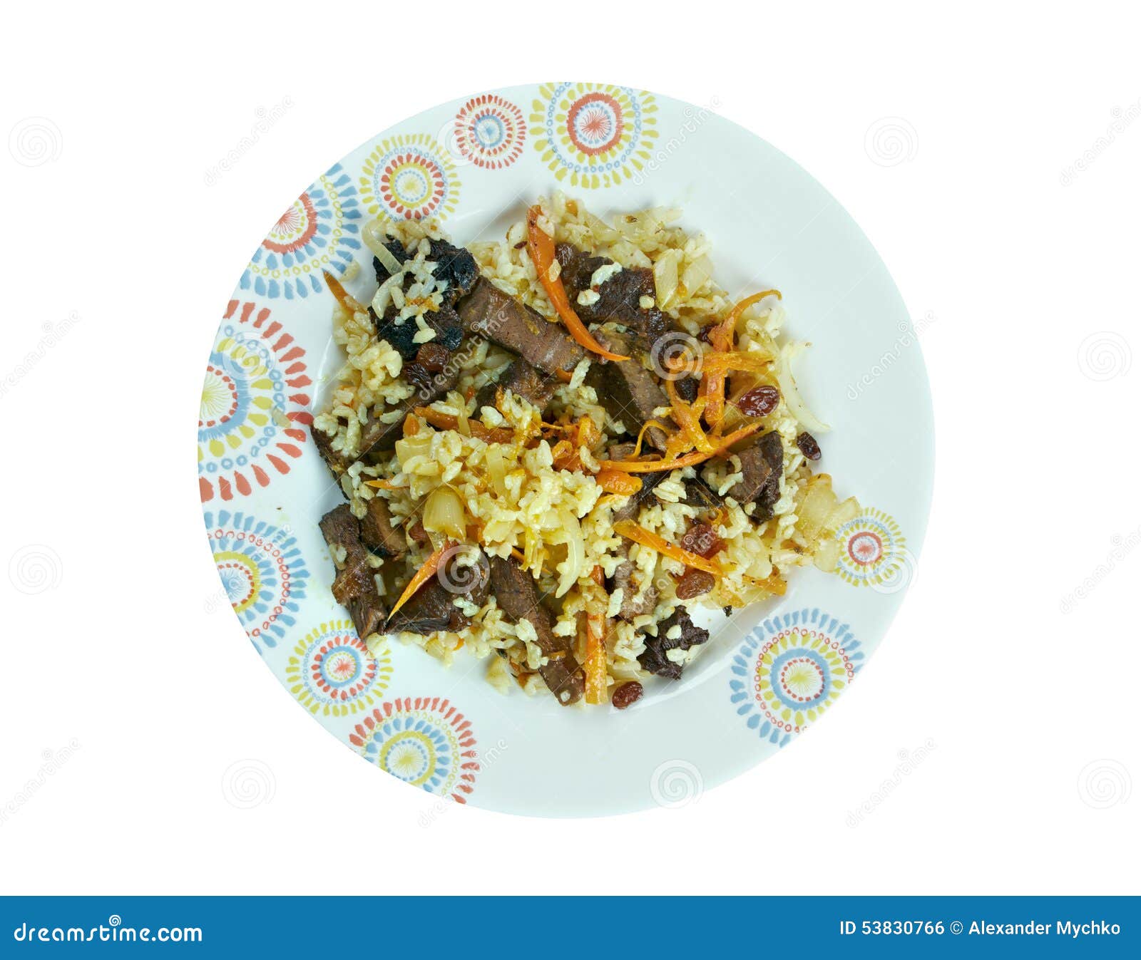 Kabuli Palaw stock photo. Image of lunch, asian, beef - 53830766