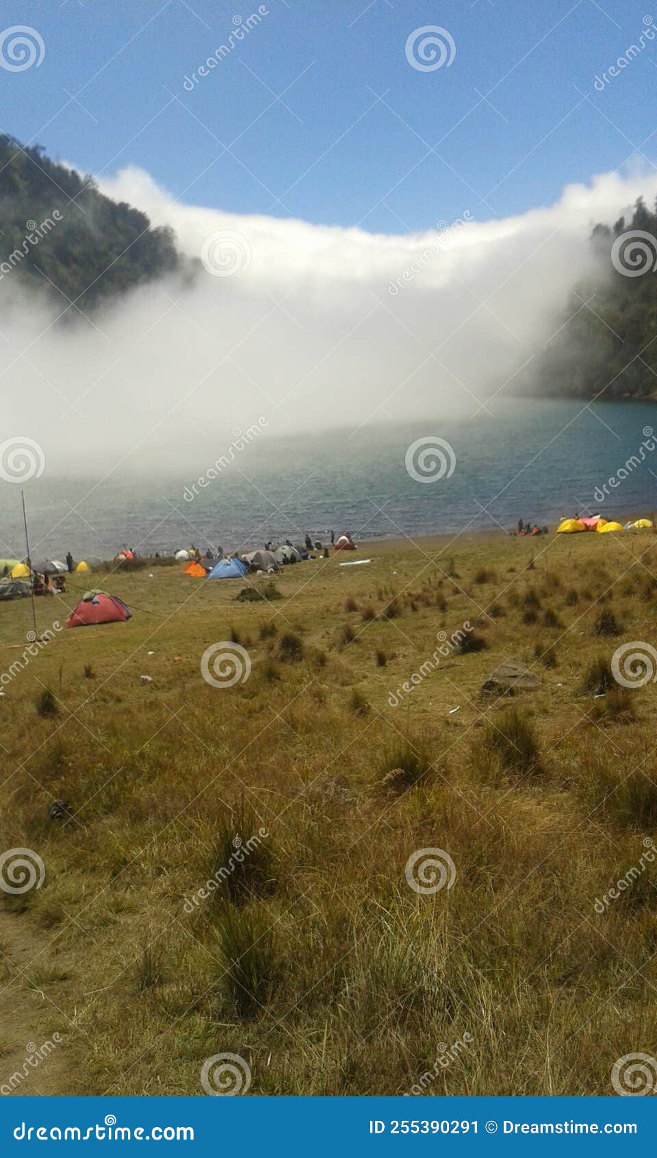 Kabut Ranukumbolo Mountain Mahameru Stock Photos - Free & Royalty-Free ...