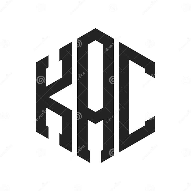 KAC Logo Design. Initial Letter KAC Monogram Logo Using Hexagon Shape ...