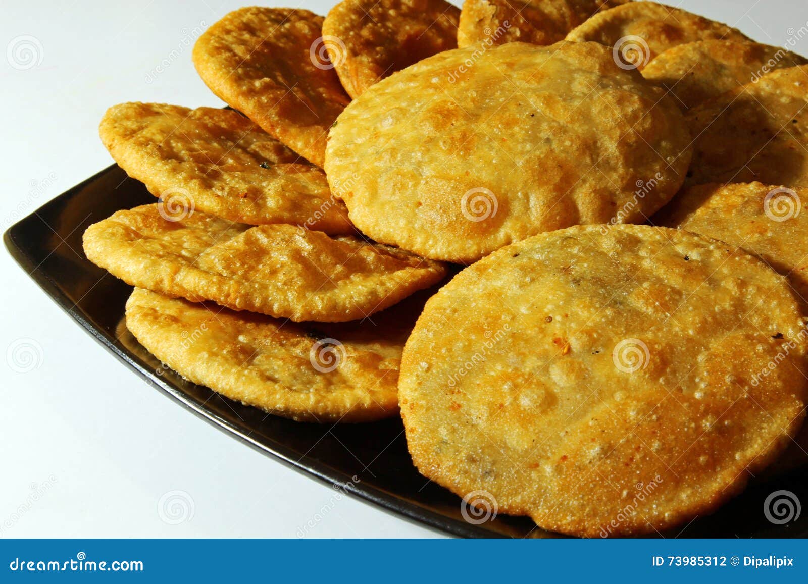 Kachauri stock photo. Image of chole, culinary, chana - 73985312