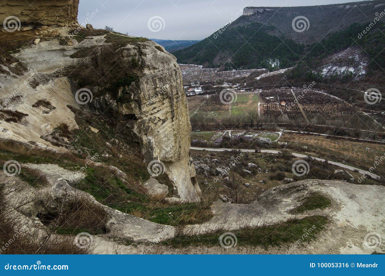 Kachi-Kalion in Crimea stock photo. Image of reserve - 100053316