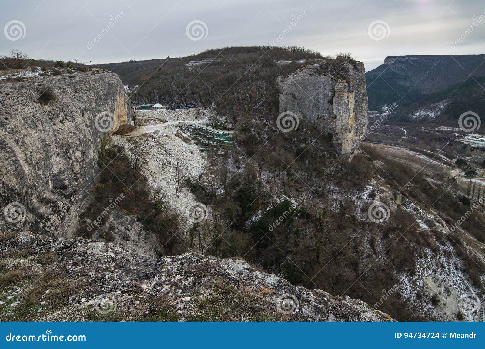 Kachi-Kalion in Crimea stock photo. Image of stone, grass - 94734724