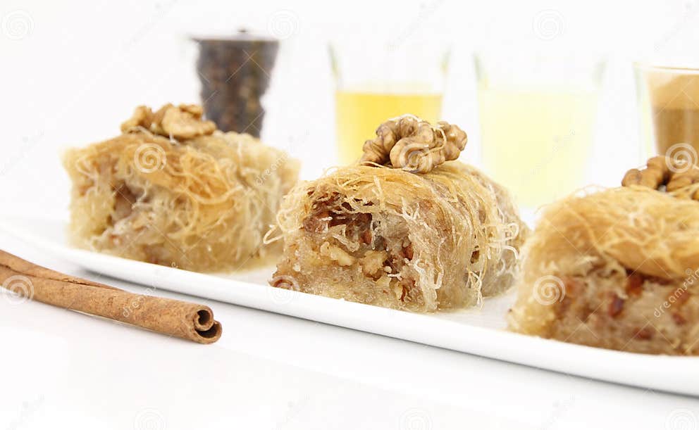 Kadaif stock image. Image of middle, culture, nuts, pistachio - 19512089