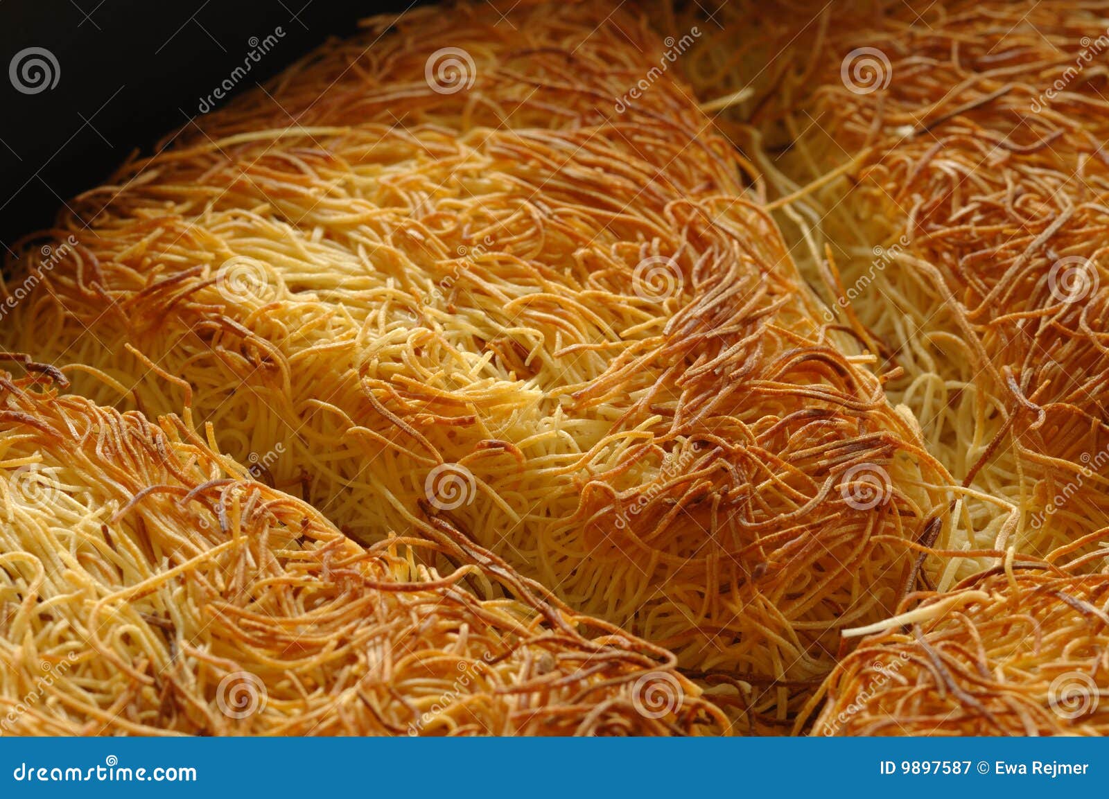 Kadaif stock image. Image of kataifi, baked, syrup, eastern - 9897587