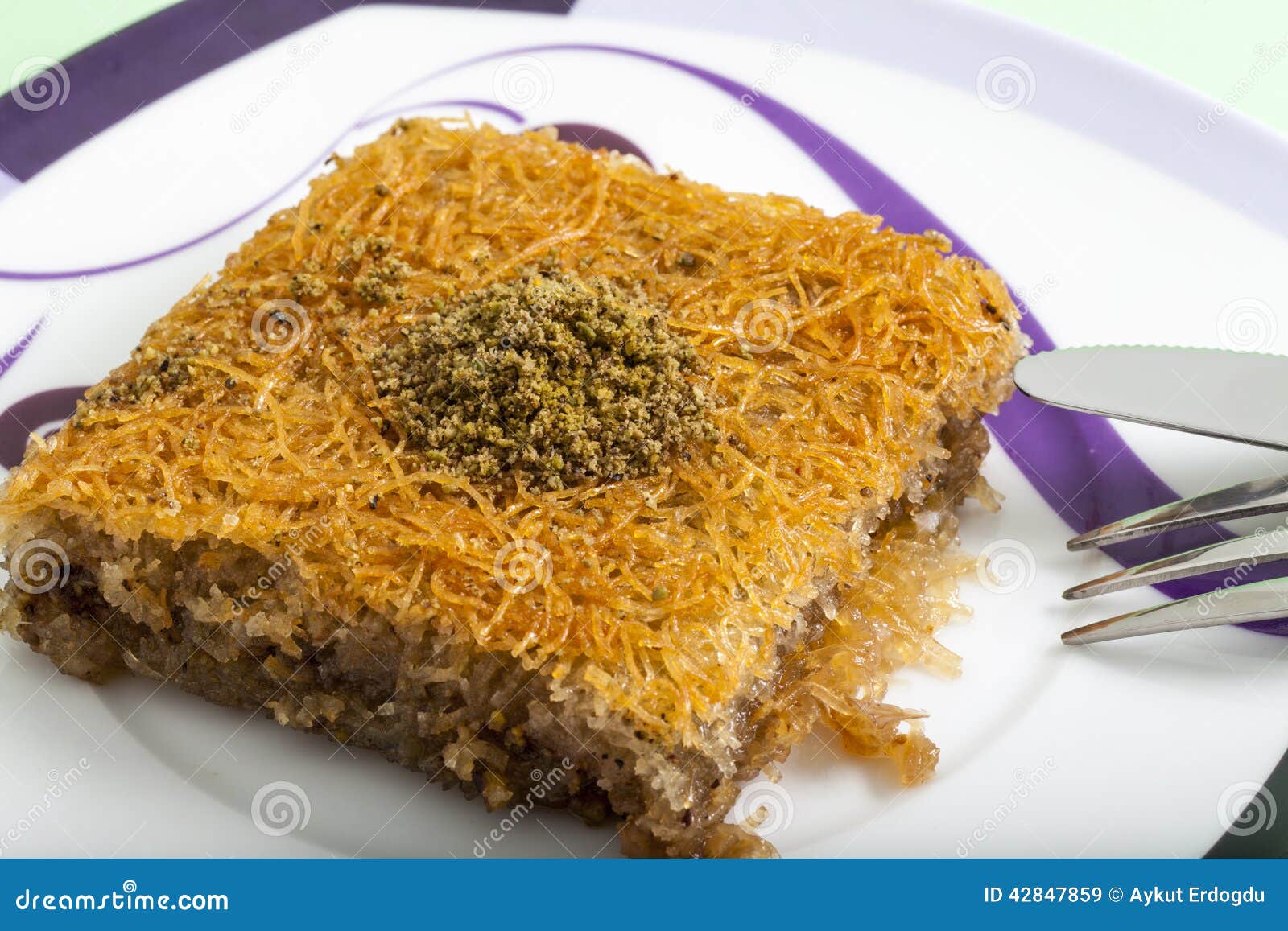 Kadayif dessert stock image. Image of tasty, syrup, dessert - 42847859