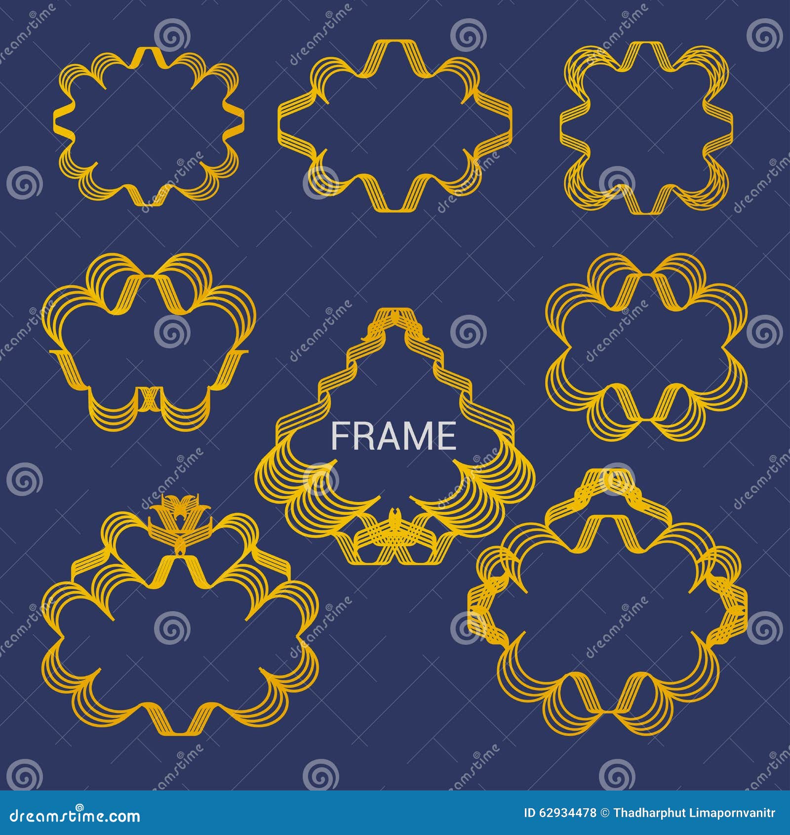 Kader vector illustratie. Illustration of ontwerp, illustratie - 62934478