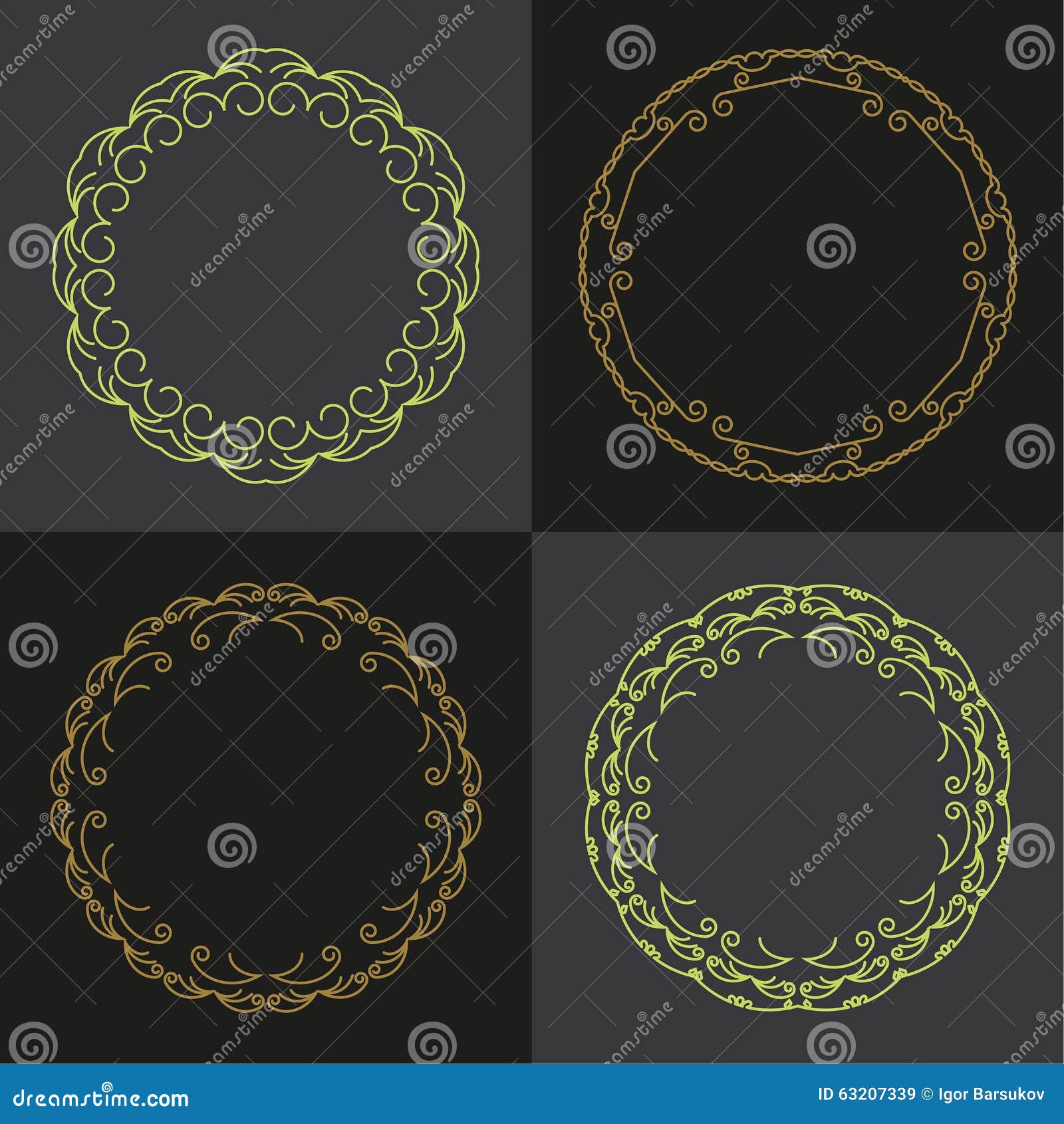 Kader vector illustratie. Illustration of decoratief - 63207339