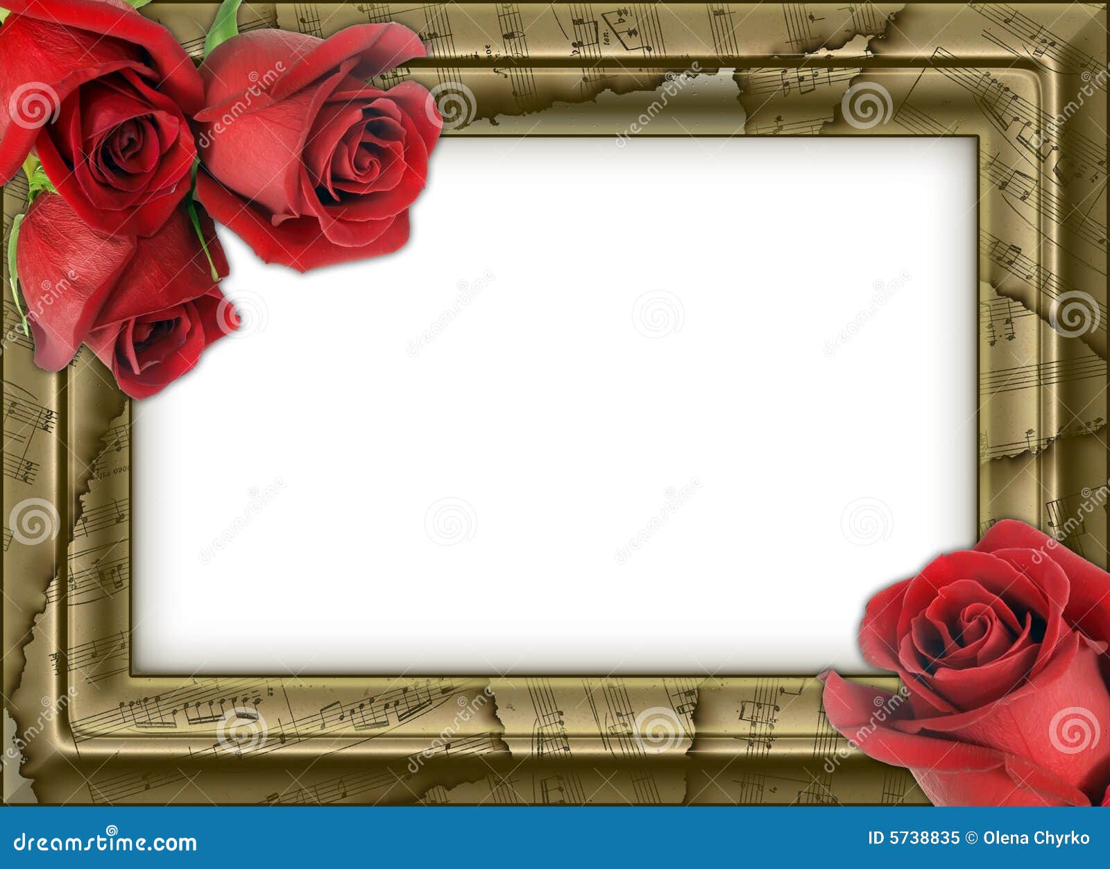 Kader voor foto's stock afbeelding. Image of inbegrepen - 5738835