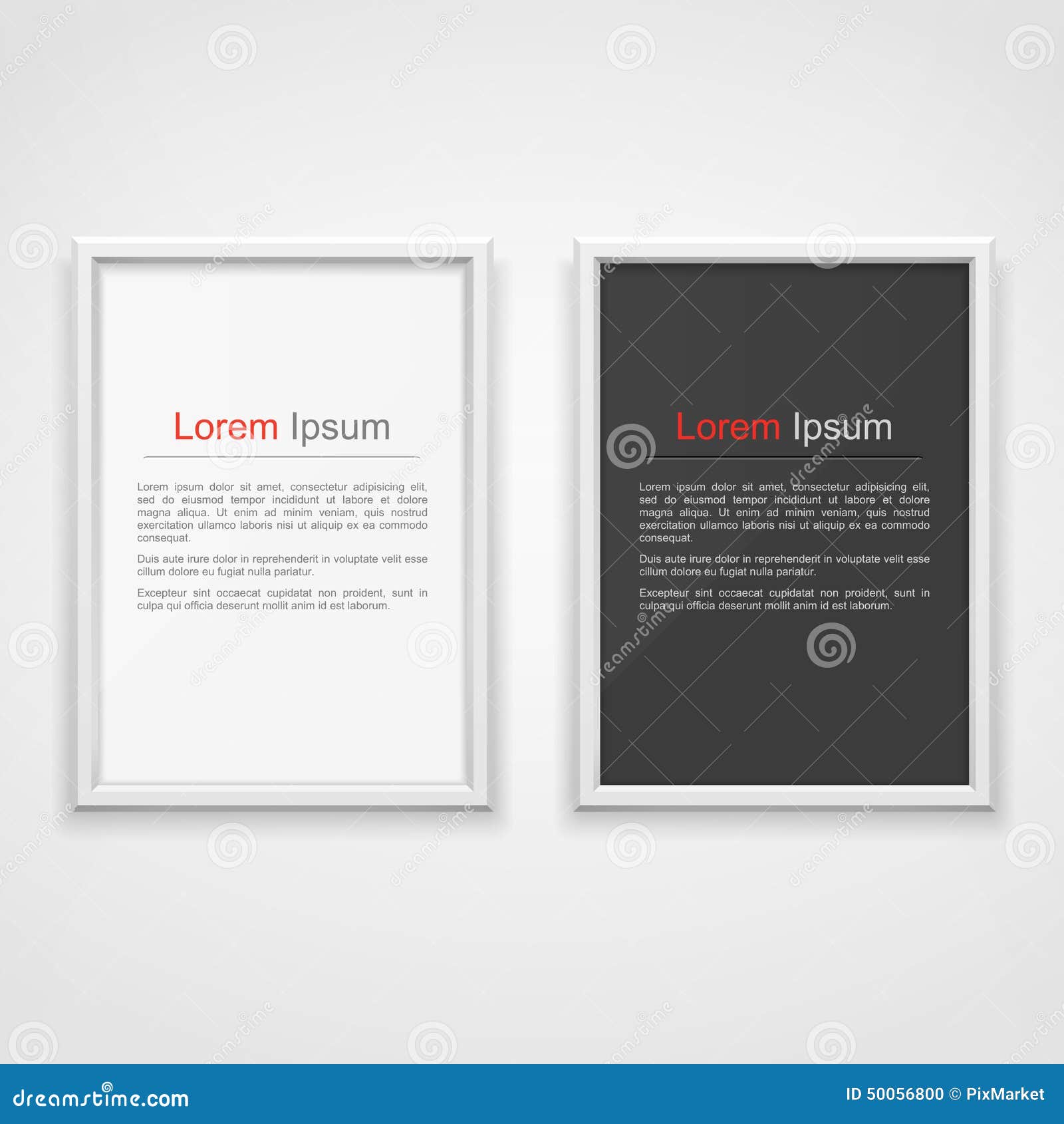 A4 Kaders vector illustratie. Illustration of plastiek - 50056800