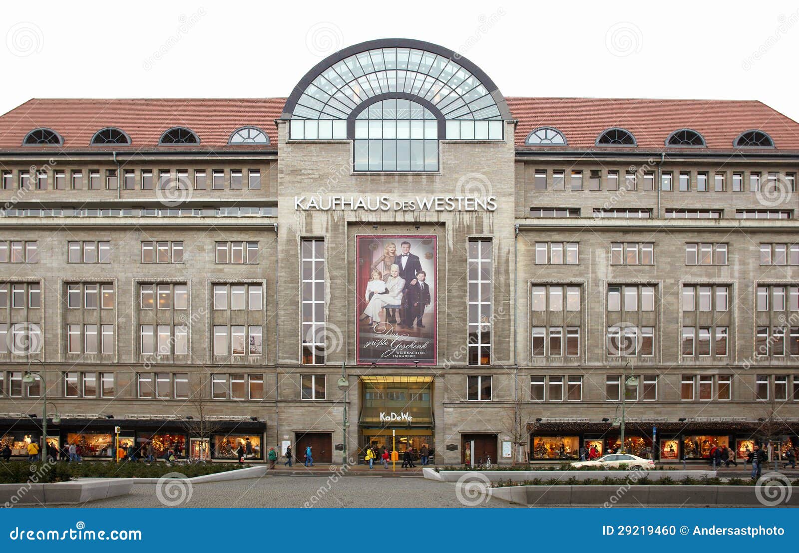 Kadewe Shopping Mall Exterior in Berlin Editorial Image - Image of ...