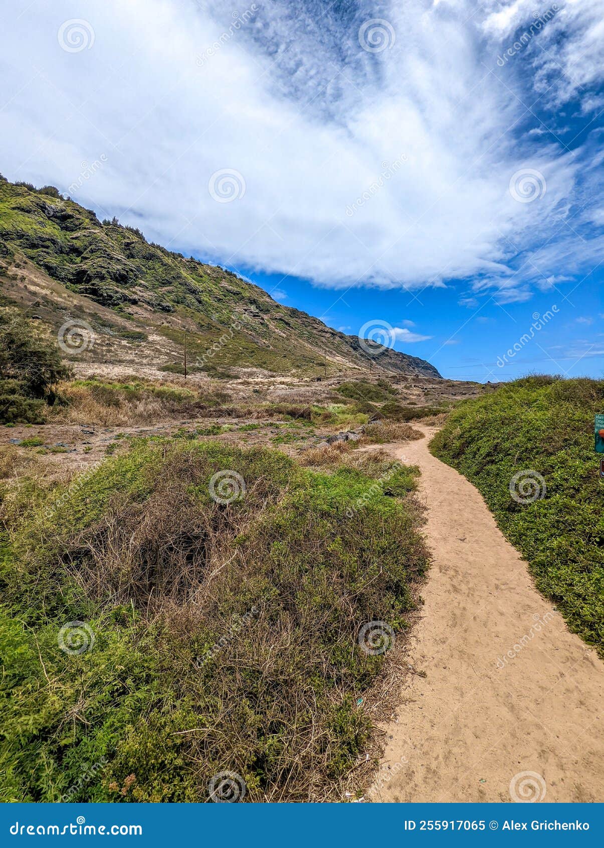 Kaena Point State Park in Oahu, Hawaii Stock Image - Image of sand ...