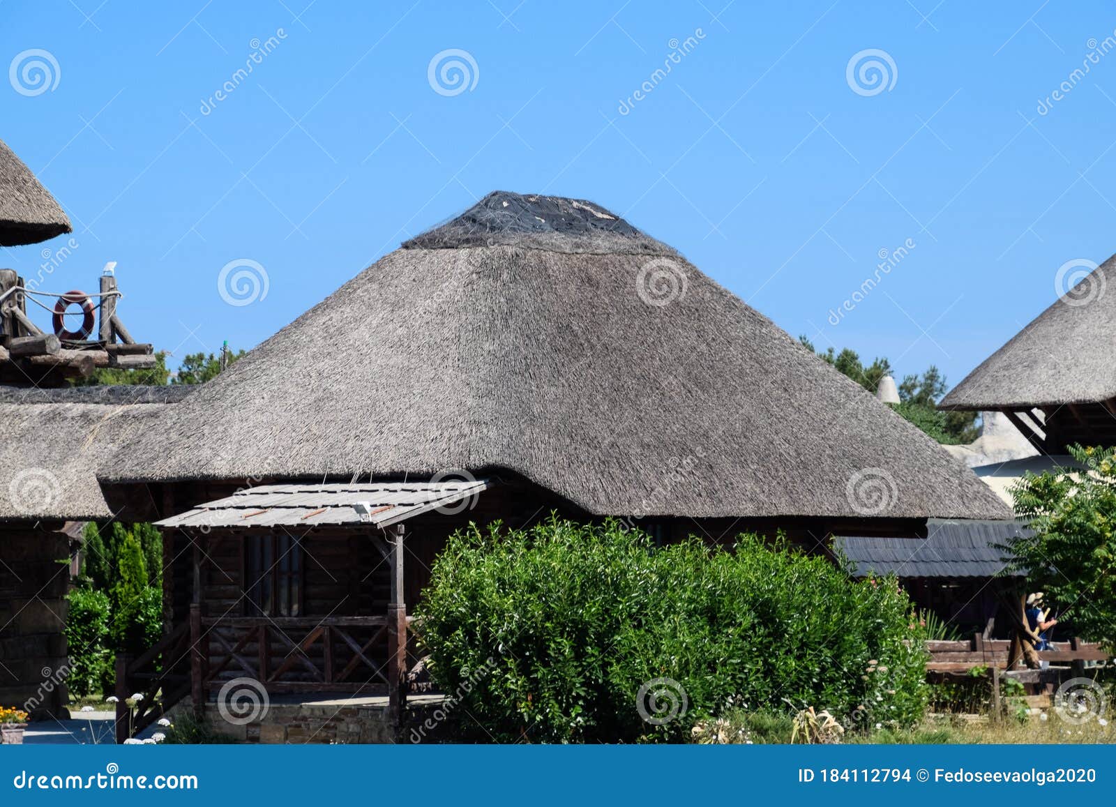Cane Roof Traditional African Ceiling System Stock Photography ...
