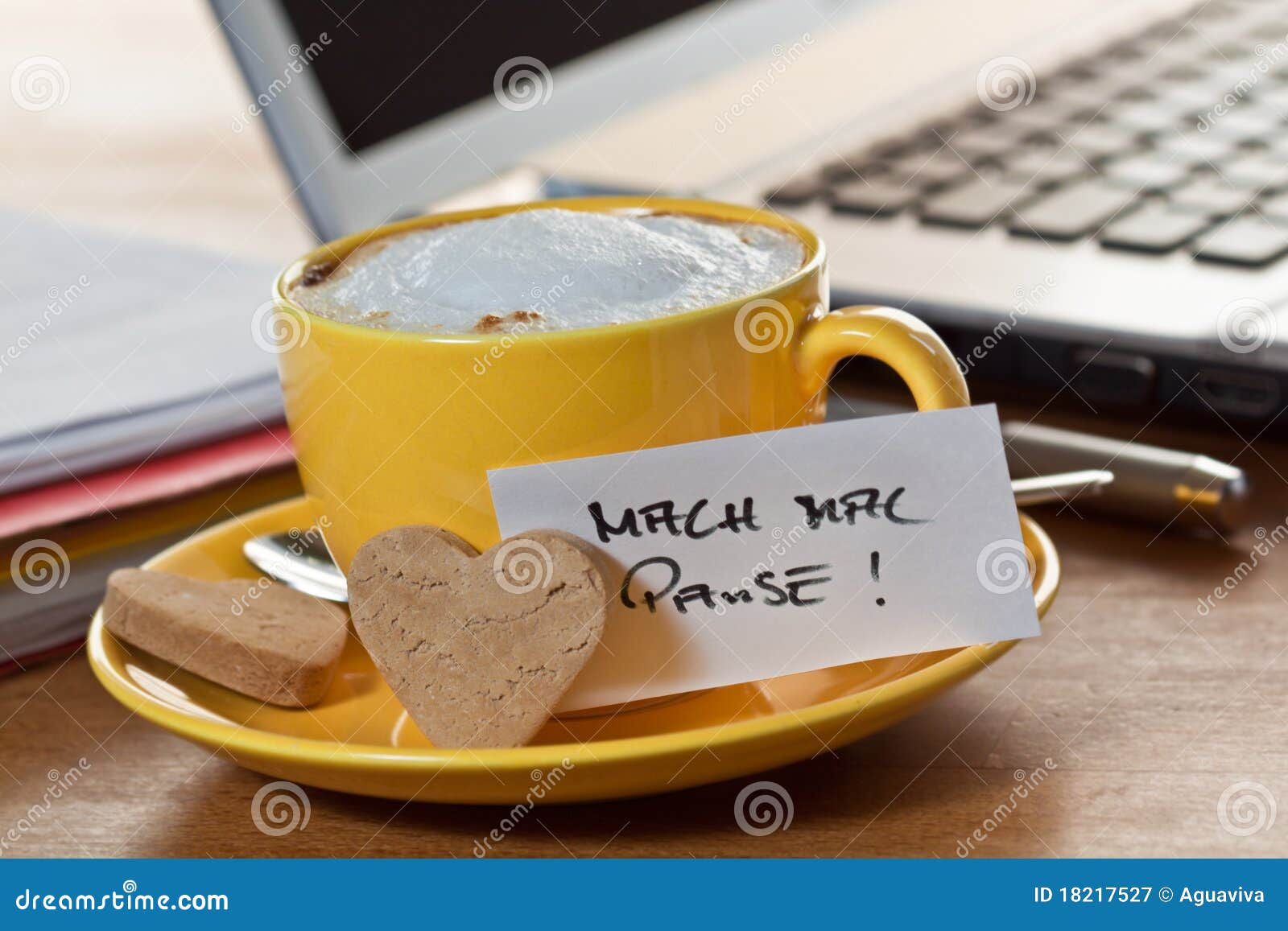 Kaffeepause Lizenzfreie Stockfotografie - Bild: 18217527