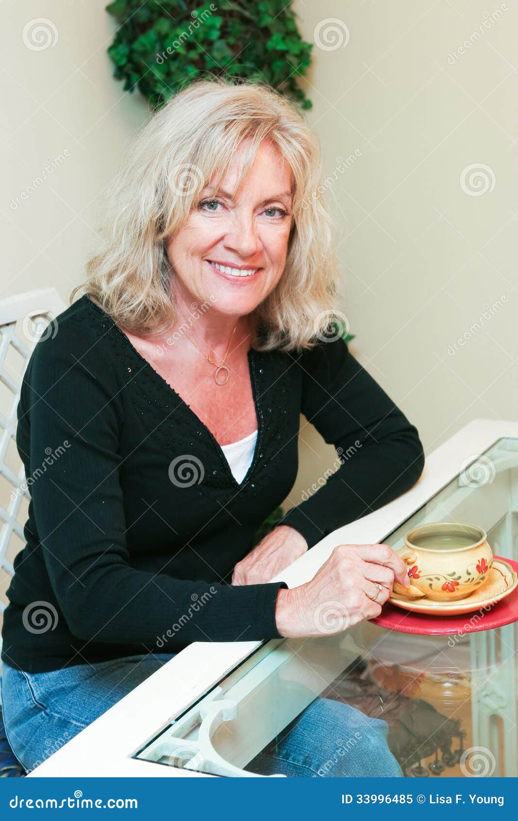 Kaffeepause stockbild. Bild von haar, person, trinken - 33996485