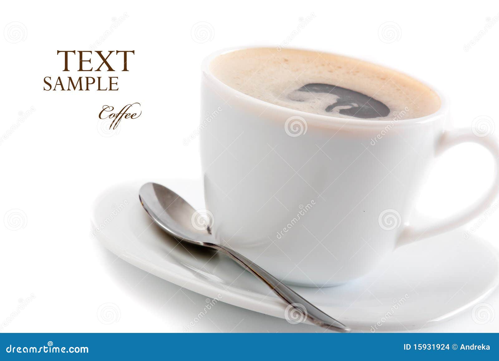 Kaffeetasse stock abbildung. Illustration von geschmackvoll - 15931924